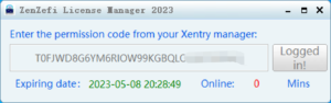 ZenZefi License Manager for Xentry Manager 2023 | Mercedes Xentry ...
